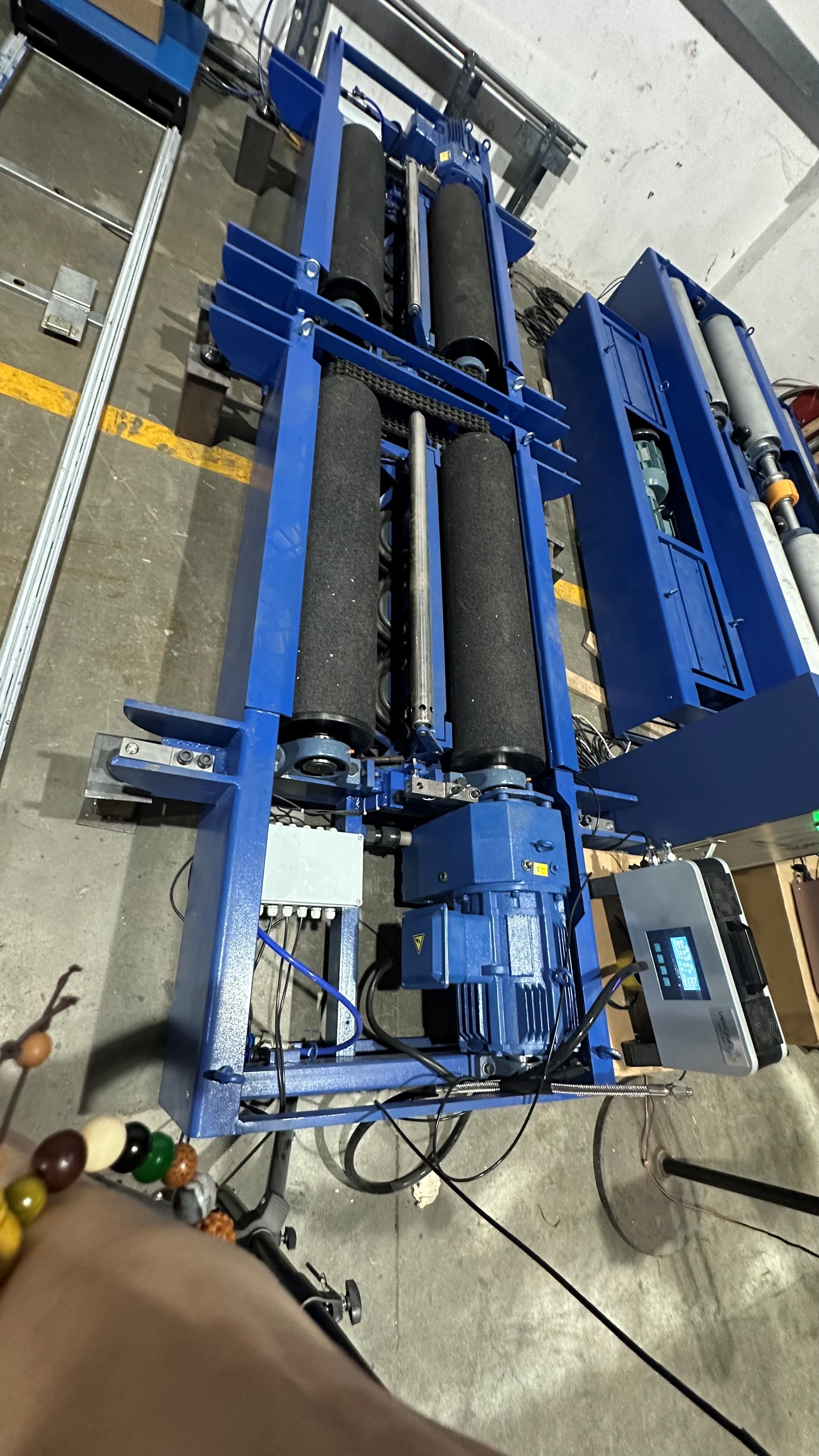 Roller Opposite Forces Type Roller Brake Tester Mobile Brake Tester ...