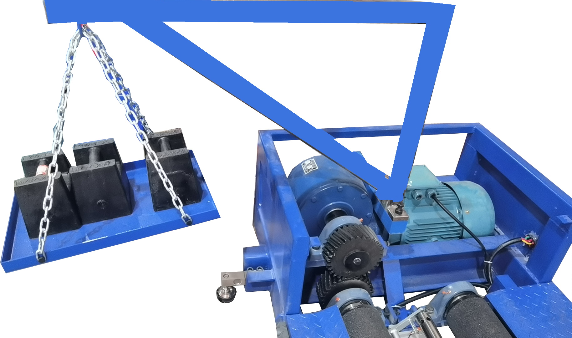 Weight Dummy Calibration Bracket For Roller Brake Tester