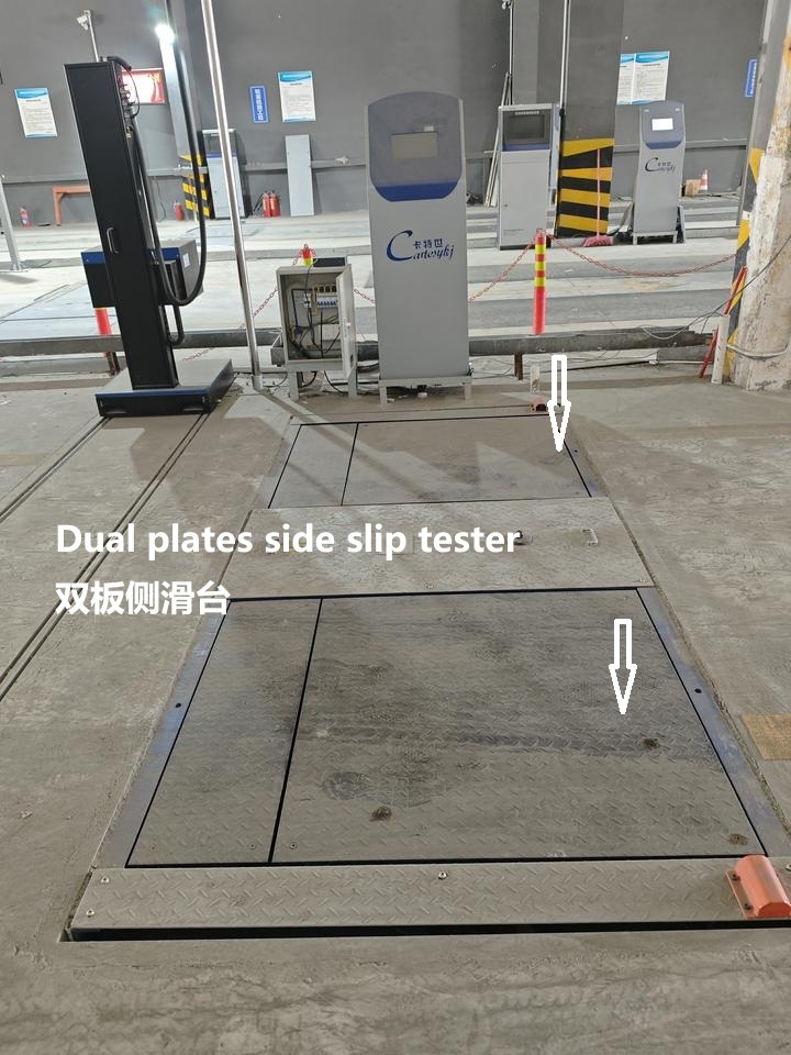 3T Load CTCH-3 Vehicle Side Slip Tester for Car Inspection